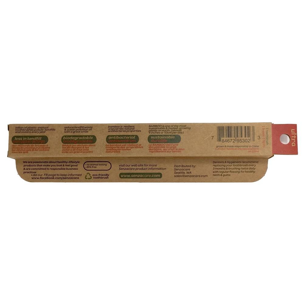 Ultra Soft Adult SenzaBamboo Eco-Friendly Toothbrush (1)