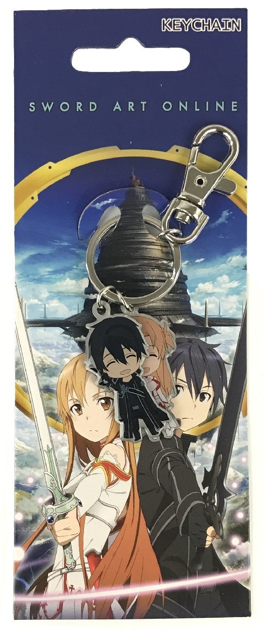 Great Eastern Entertainment Sword Art Online & Asuna Metal Keychain Silver