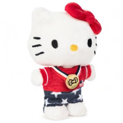 GUND Hello Kitty Team USA Olympian, 4 in