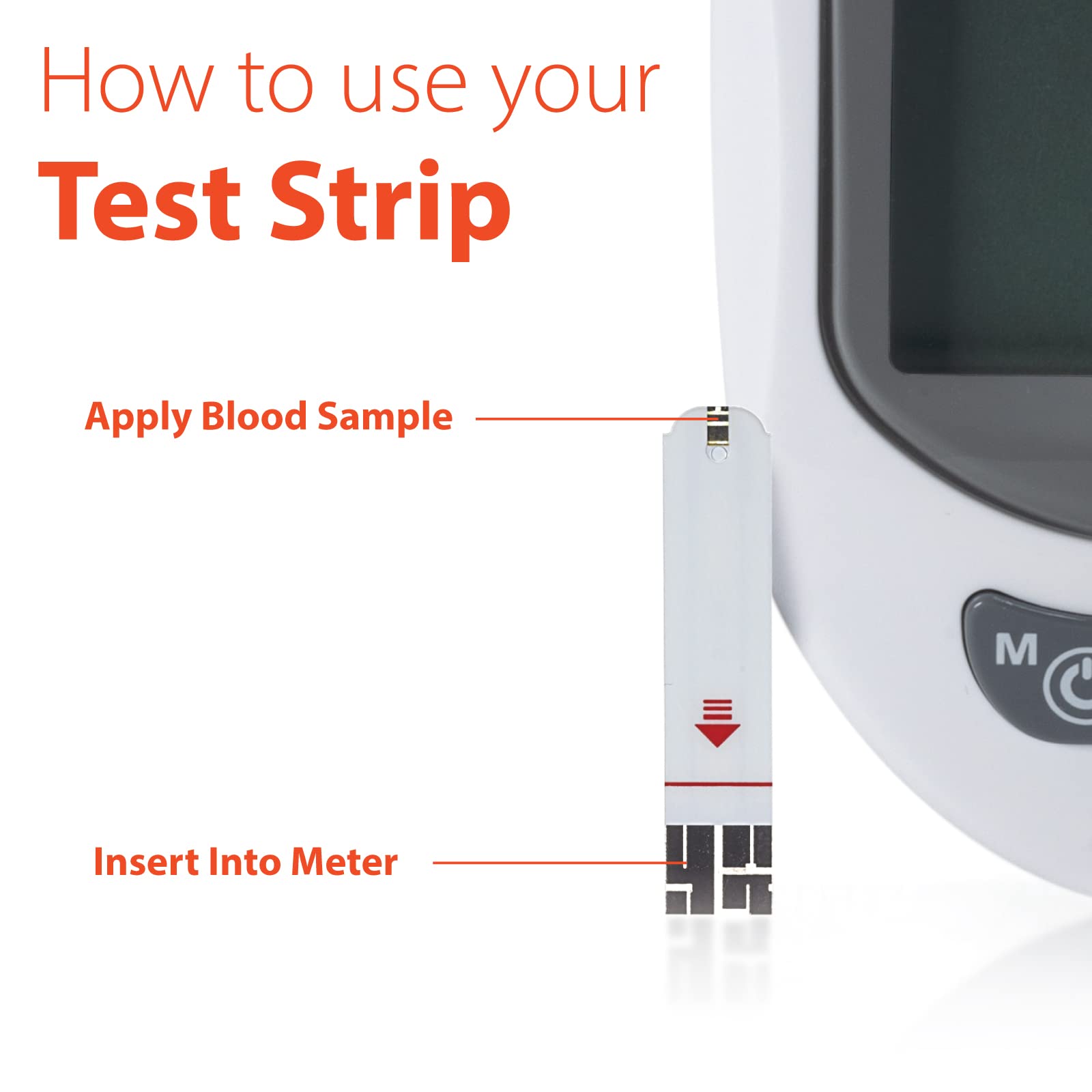 Easy Touch Blood Glucose Diabetic Test Strips Box of 50 CT (Bundle of 4)