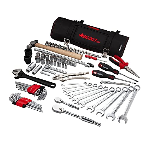 BOXO USA UTV Tool Roll - Heavy Duty Universal Tool Bag Organizer for Side by Side, RZR, CanAm, UTV, Truck (Tool Roll + Dry Bag)