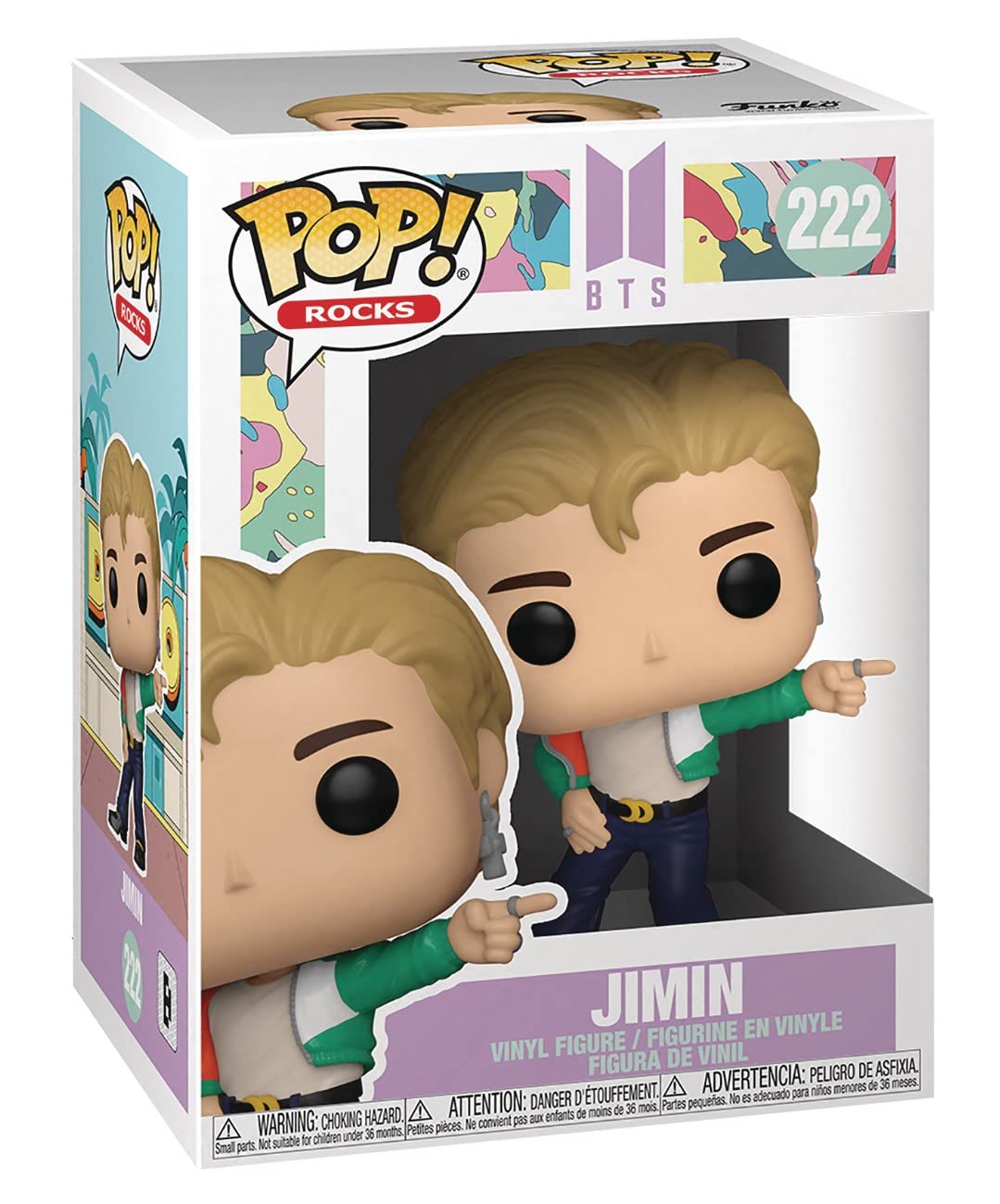 POP BTS - Dynamite - Jimin Funko Vinyl Figure (Bundled with Compatible Box Protector Case)