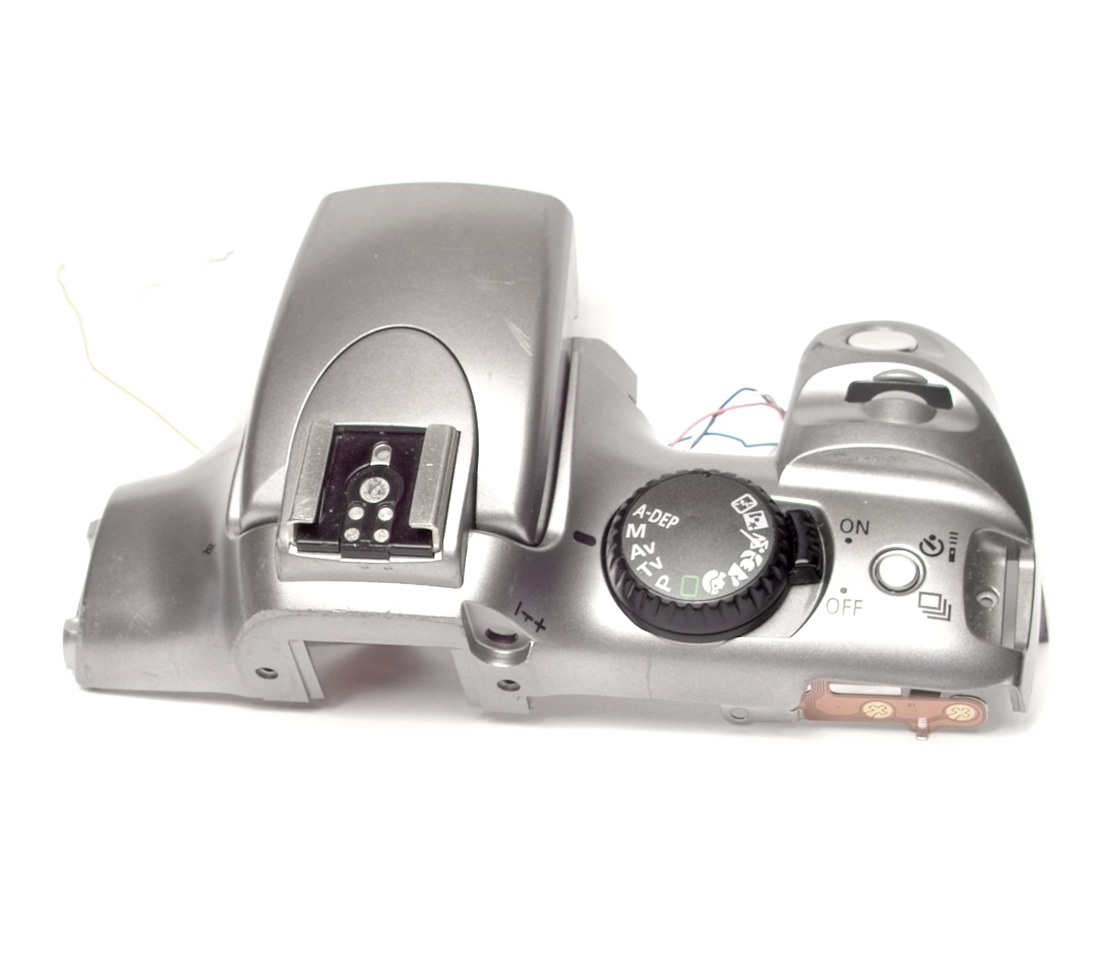 Replacement Repair Parts for Canon Digital Rebel DS6041 / 300D Top Panel with Flash