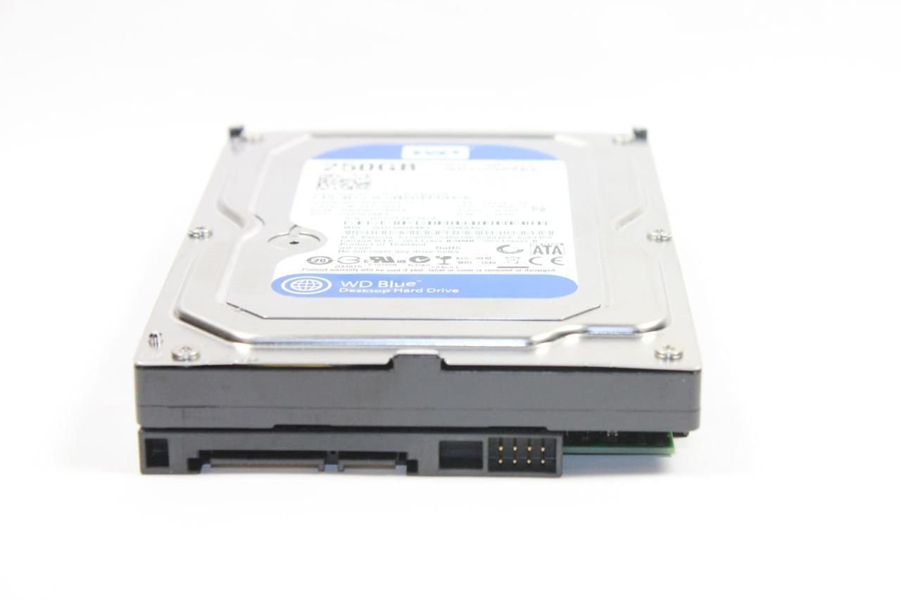 WD Blue 250GB Everyday PC Desktop Hard Drive: 3.5 Inch, SATA 6 Gb/s, 7200 RPM, 16MB Cache (WD2500AAKX) (Old Model)