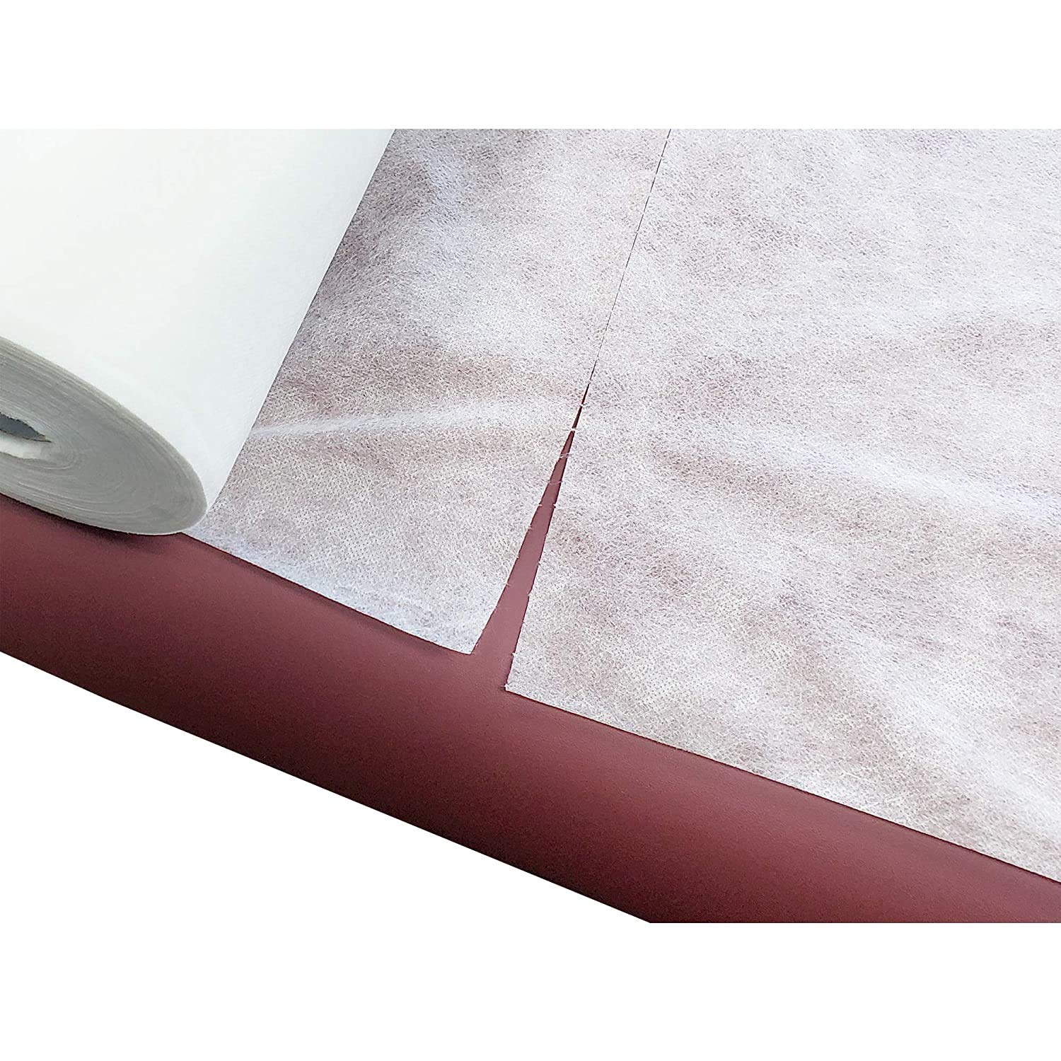 TOA Disposable Exam Table Paper 6 Roll Case - Strong Non Woven Table Paper - Medical Bed Cover - Pre-Cut Paper Sheets with Face Hole - Latex-Free - White Examination Bed Paper - 50 Sheet per Roll