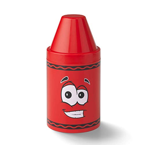 Crayola Storage Large Tipâ Colorful Tip Character Storage Box, Creative Container For Kids Arts And Crafts Supplies, Stationeries, Small Toys And Keepsakes - Red, Kids 3.5 Years And Up