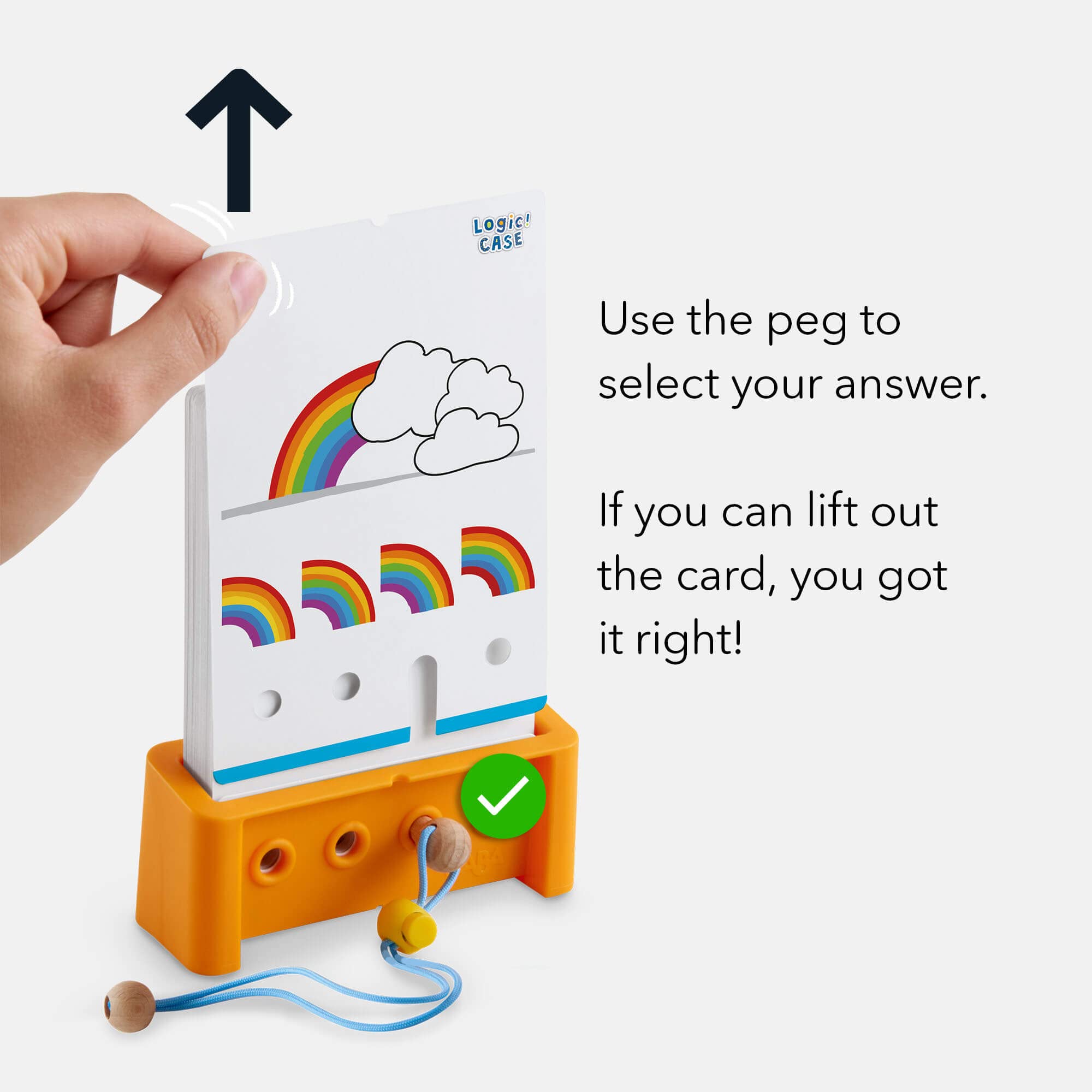 HABA Logic! CASE Starter Set - Brain Building Puzzles for Ages 6+