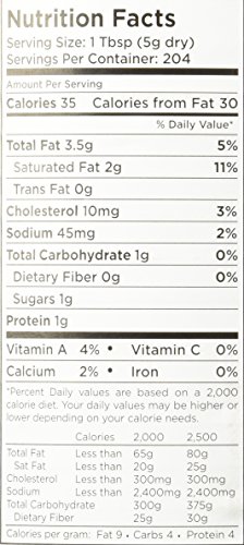 Augason Farms Butter Powder 2 lbs 4 oz No. 10 Can