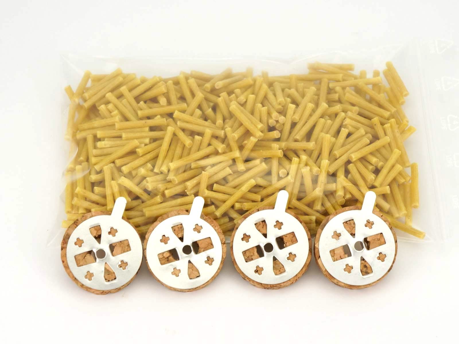 Beeswax Candle Wicks for Orthodox Vigil Oil Lamps, Floating Candles, Cork Floats, Home Altar
