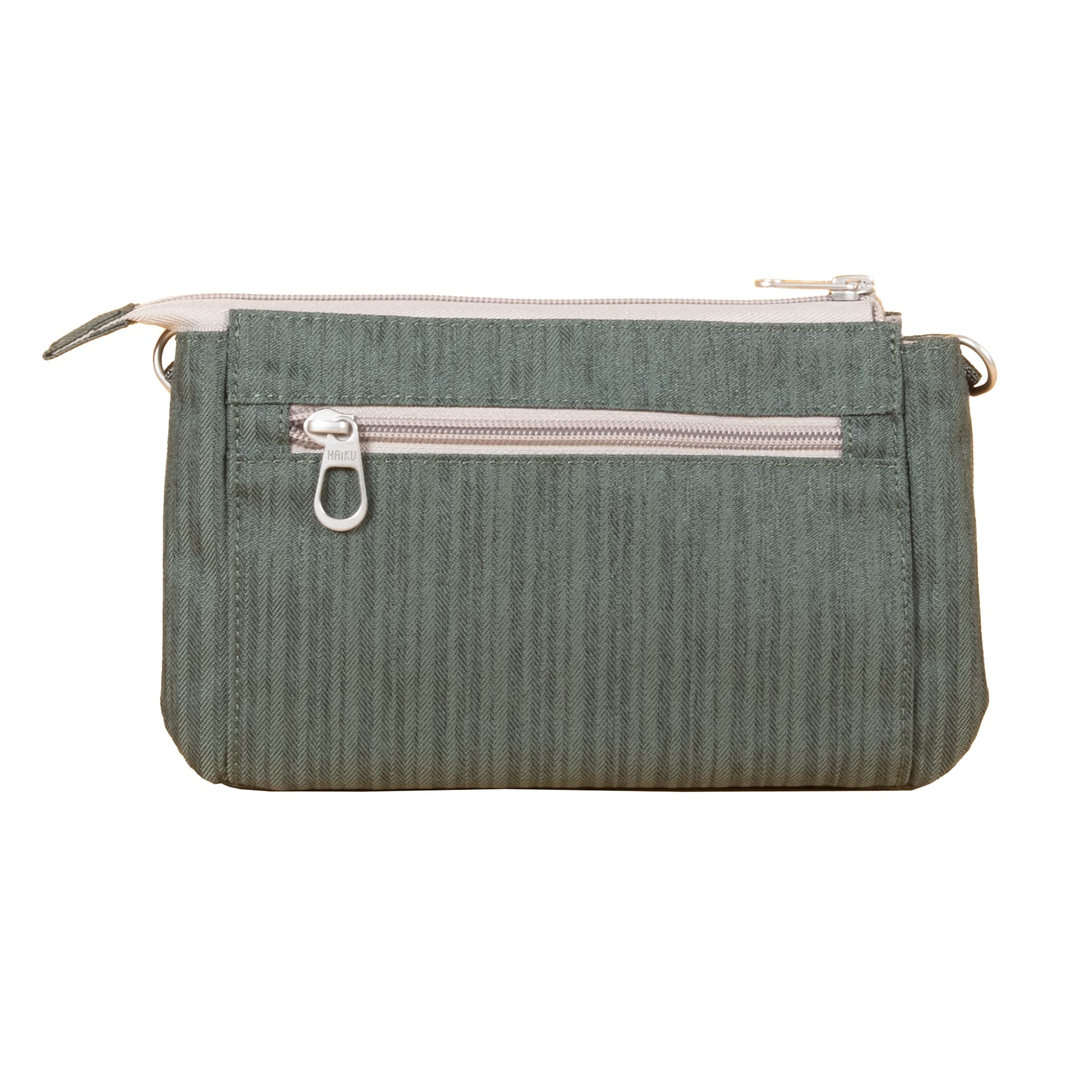 HAIKU RFID Blocking Stride Convertible Crossbody Wristlet, Deep Forest
