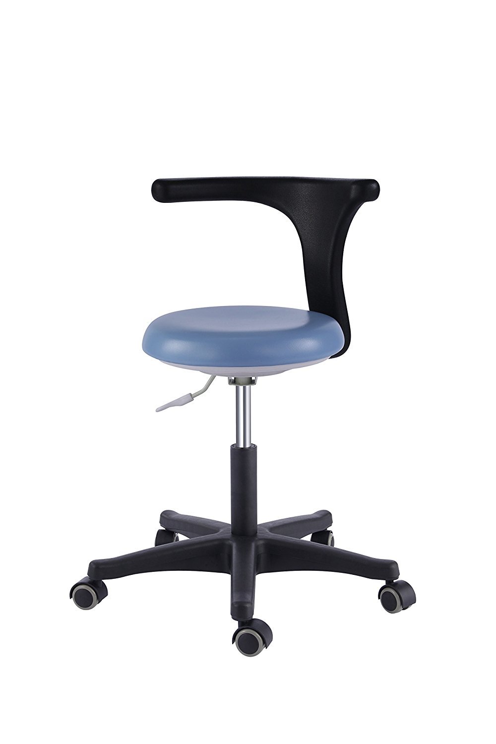 Office Stools Assistant's Stools Medical Adjustable Mobile Chair PU Medium Blue (3#)