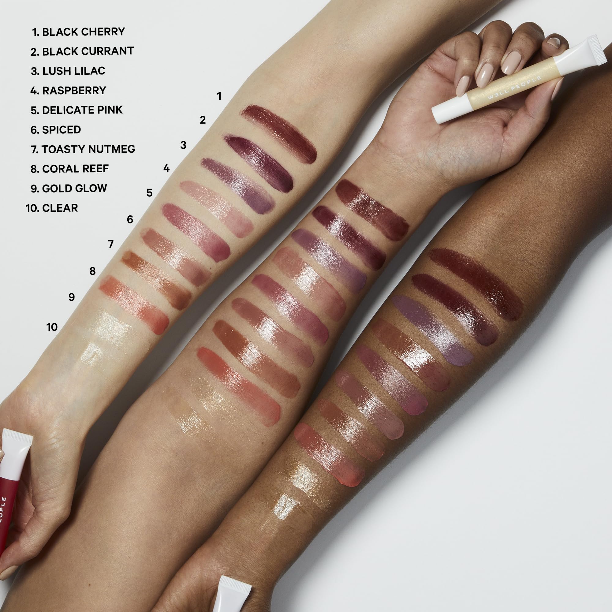 Well People Lip Nurture Hydrating Balm, Lip Balm For Hydration & Vibrant Sheer Color, Soothes & Softens Lips, Vegan & Cruelty-free, Spiced