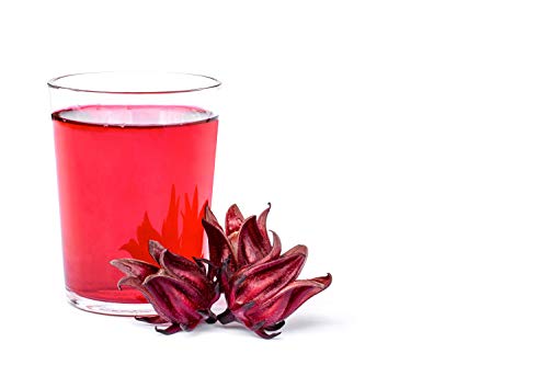 Badia Flor De Jamaica Hibiscus Flower Bundle (2 Pack) - Enjoy a Soothing, Flavorful Tea with these Hibiscus Flowers - Comes with a Premium Penguin Tea Card