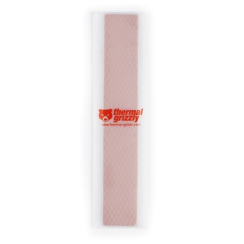 Thermal Grizzly - Minus Pad 8 (120x20x1,5mm) - Self-Adhesive Cooling Conductive Thermal Pad - Elastic and Adaptable Silicone Thermopad CPU/GPU/PS4/PS5/Xbox