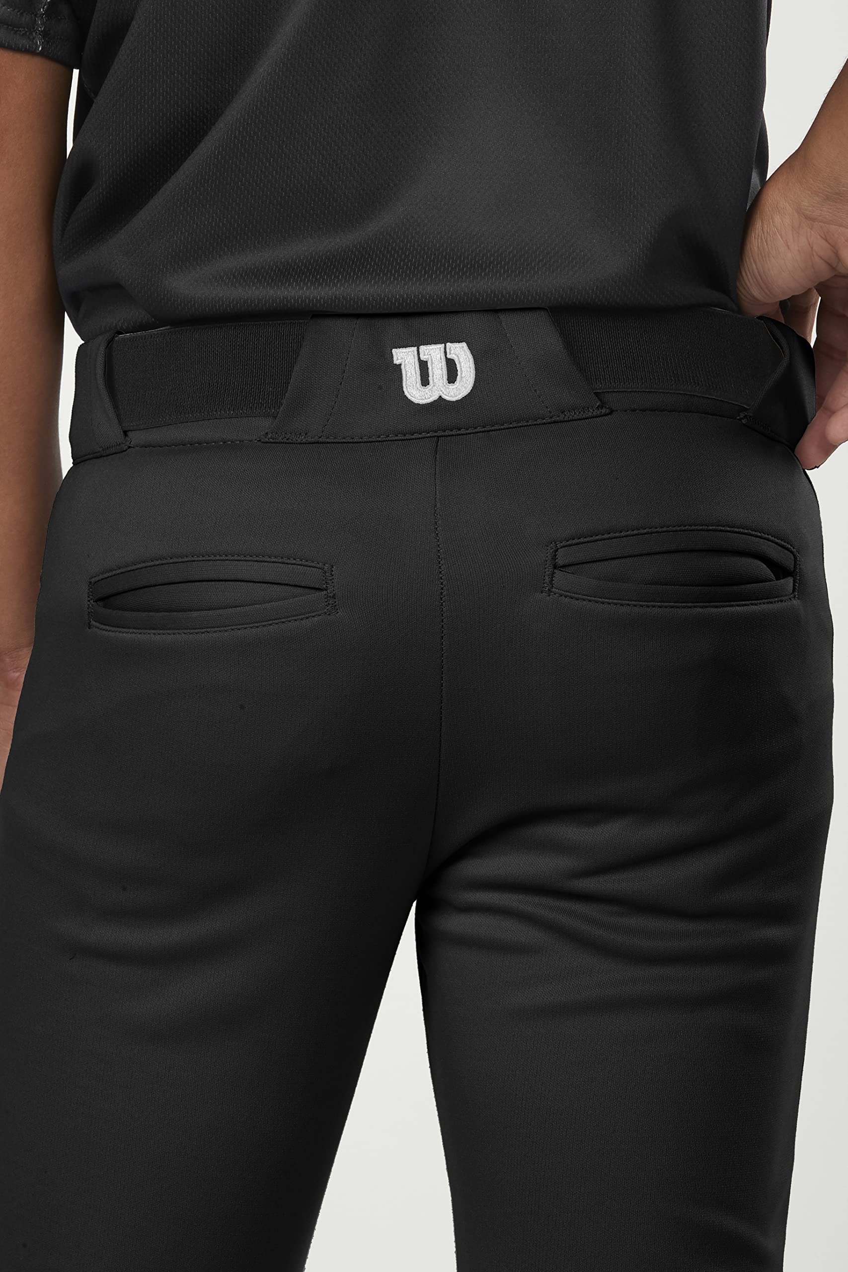 WILSON Boys' P203K Knicker Pant, Black, Medium