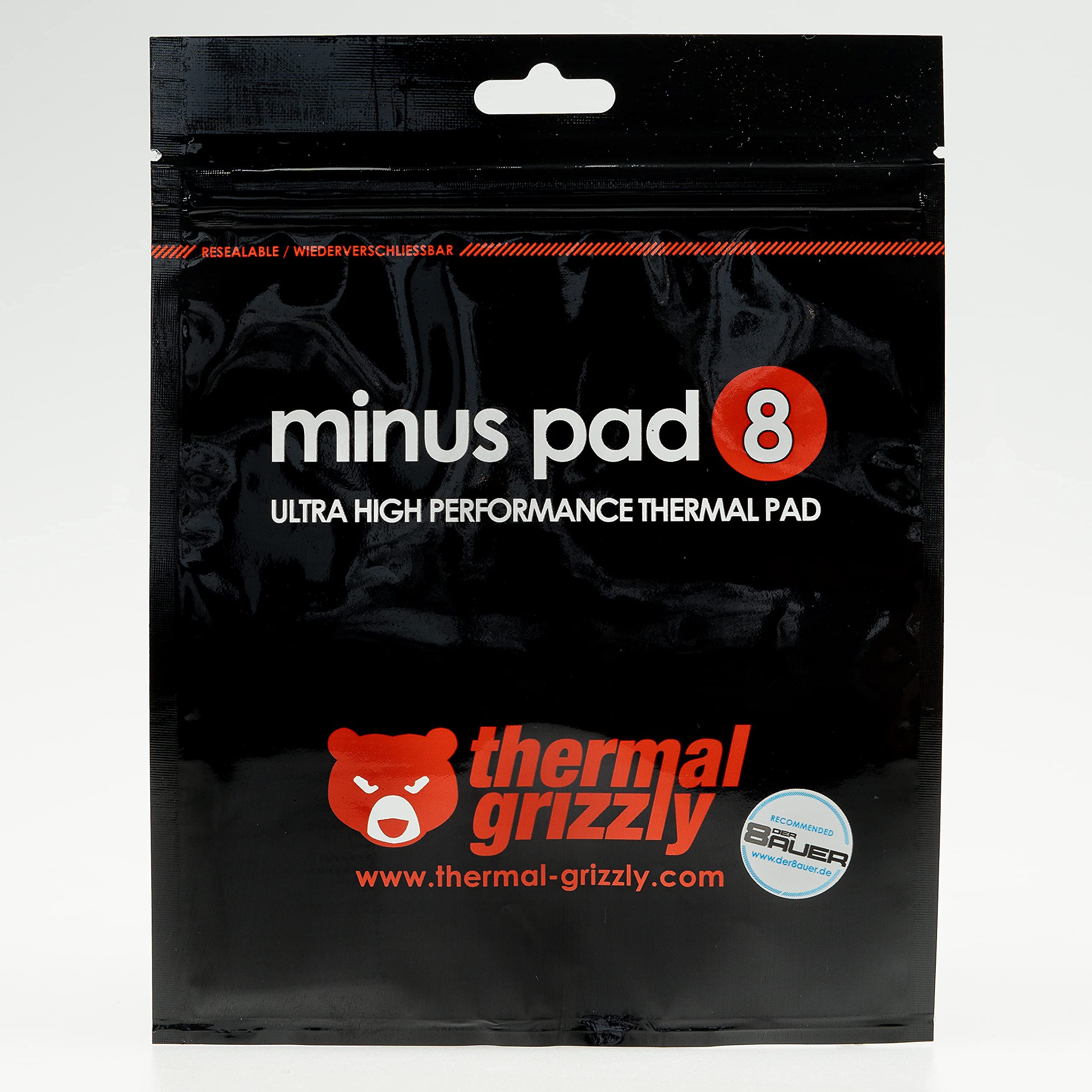 Thermal Grizzly Minus Pad (30 x 30 x 1,5 mm, Minus Pad 8)
