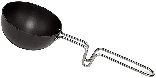 Belexy Nonstick Aluminum Tadka Pan, Scratch Resistant Coating - Mini Pan for Eggs, Spices, Melting Butter, Spice Heating, Tadka Frying Pan