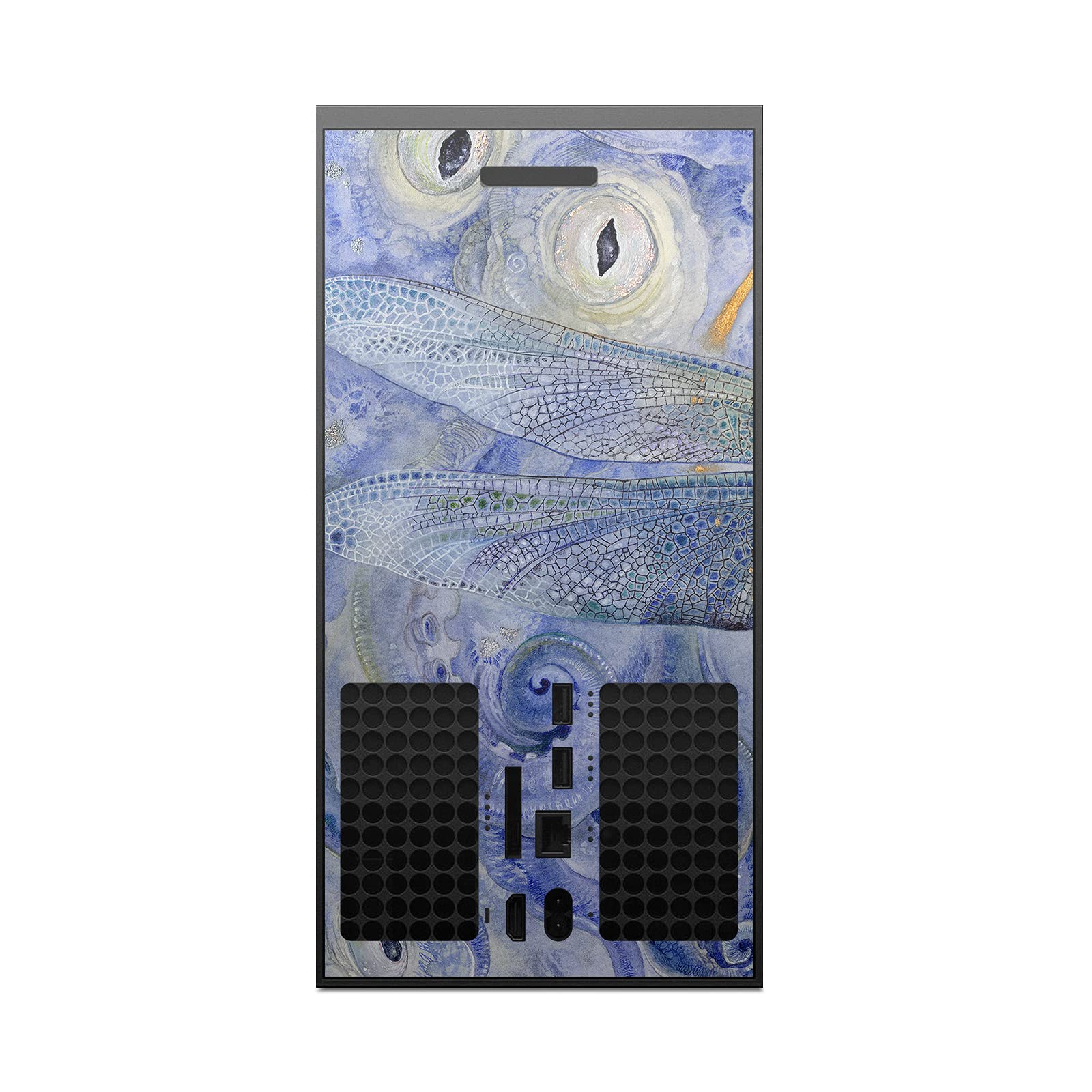 Head Case Designs Officially Licensed Stephanie Law Dragonfly Art Mix Vinyl Sticker Gaming Skin Decal Cover Compatible With Xbox Series X Console