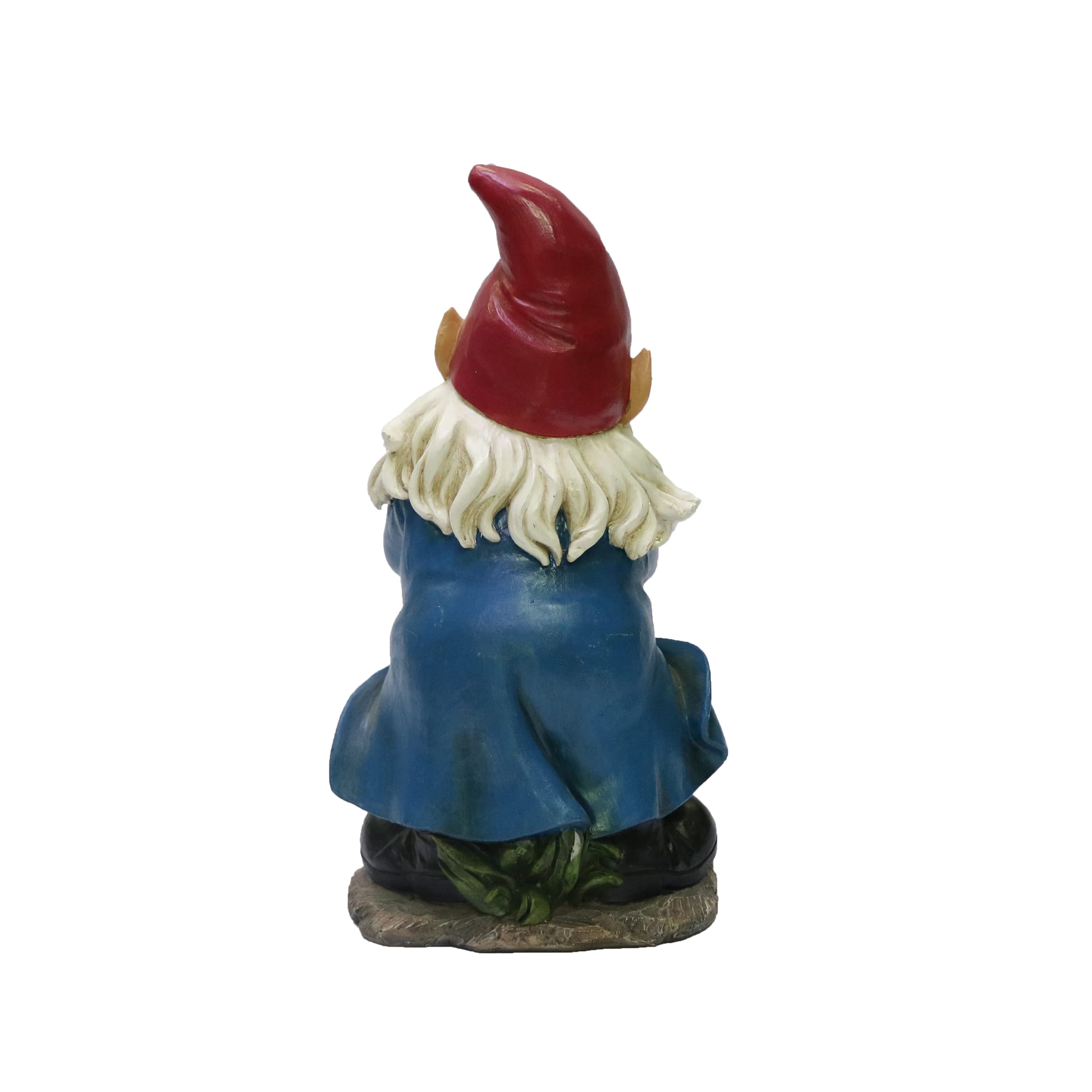 Nature's Mark Rock n Roll Gnome in a Band Singing Resin Statue Figurine Home Garden Decorative Accent Décor (10" H)
