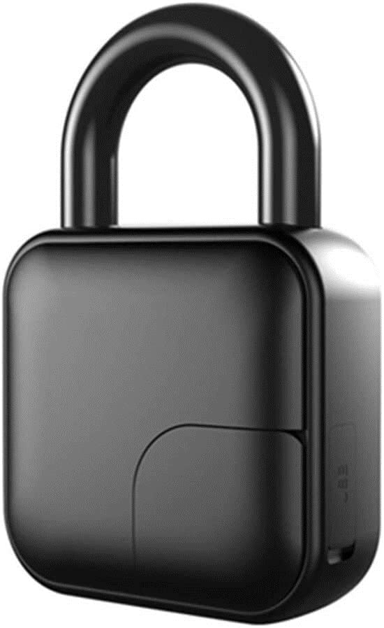 Bicycle Locks Heavy Duty Anti Theft Bike Lock Fingerprint Padlock Keyless Smart Lock - Thumbprint Biometric Padlock Ip66 Waterproof Portable Security Locker for Door,Bicycle,Scooter,Tool