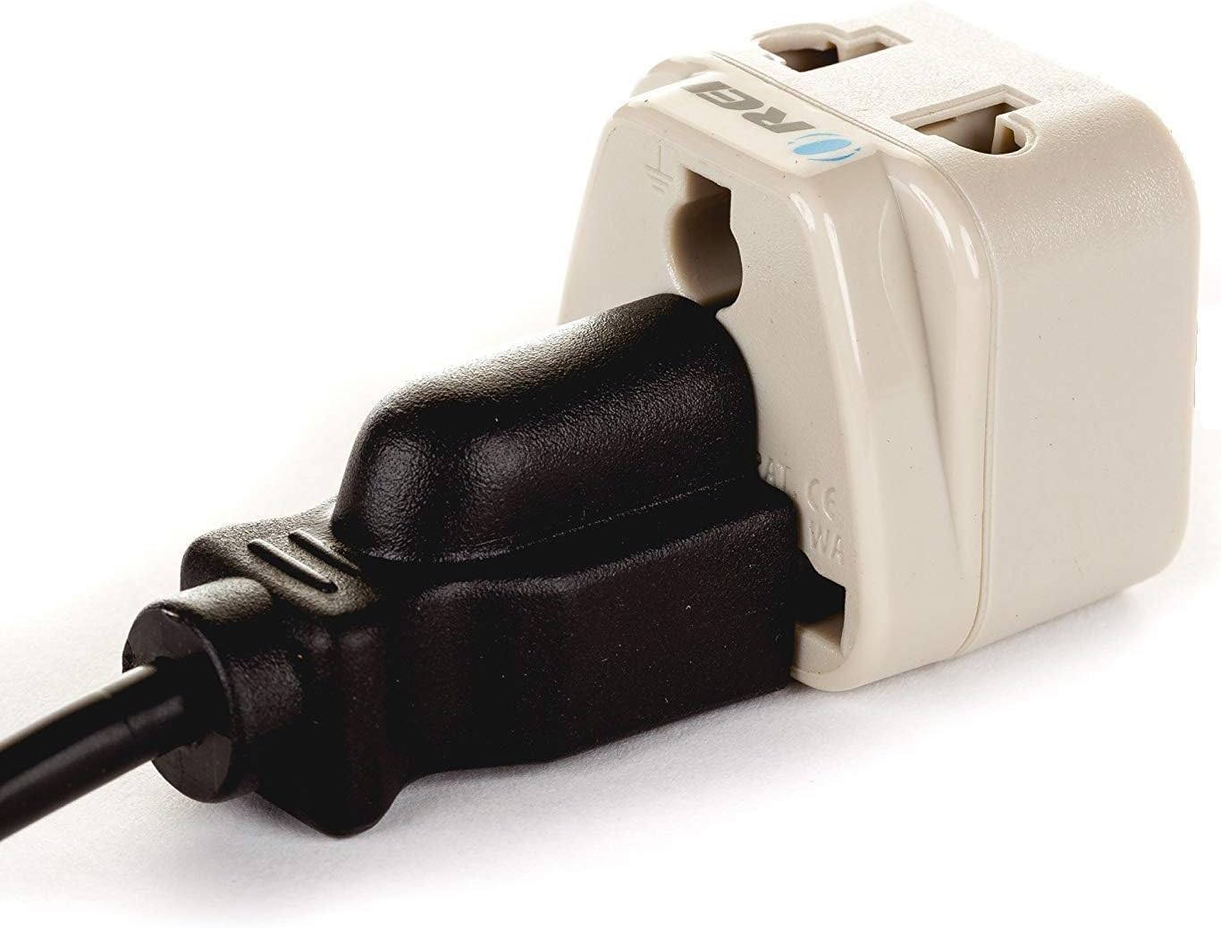 OREI 7 World Travel Adapter Plug Set Safe Grounded for Europe, Germany, Italy, S. Africa, China, Australia, UK, India and More