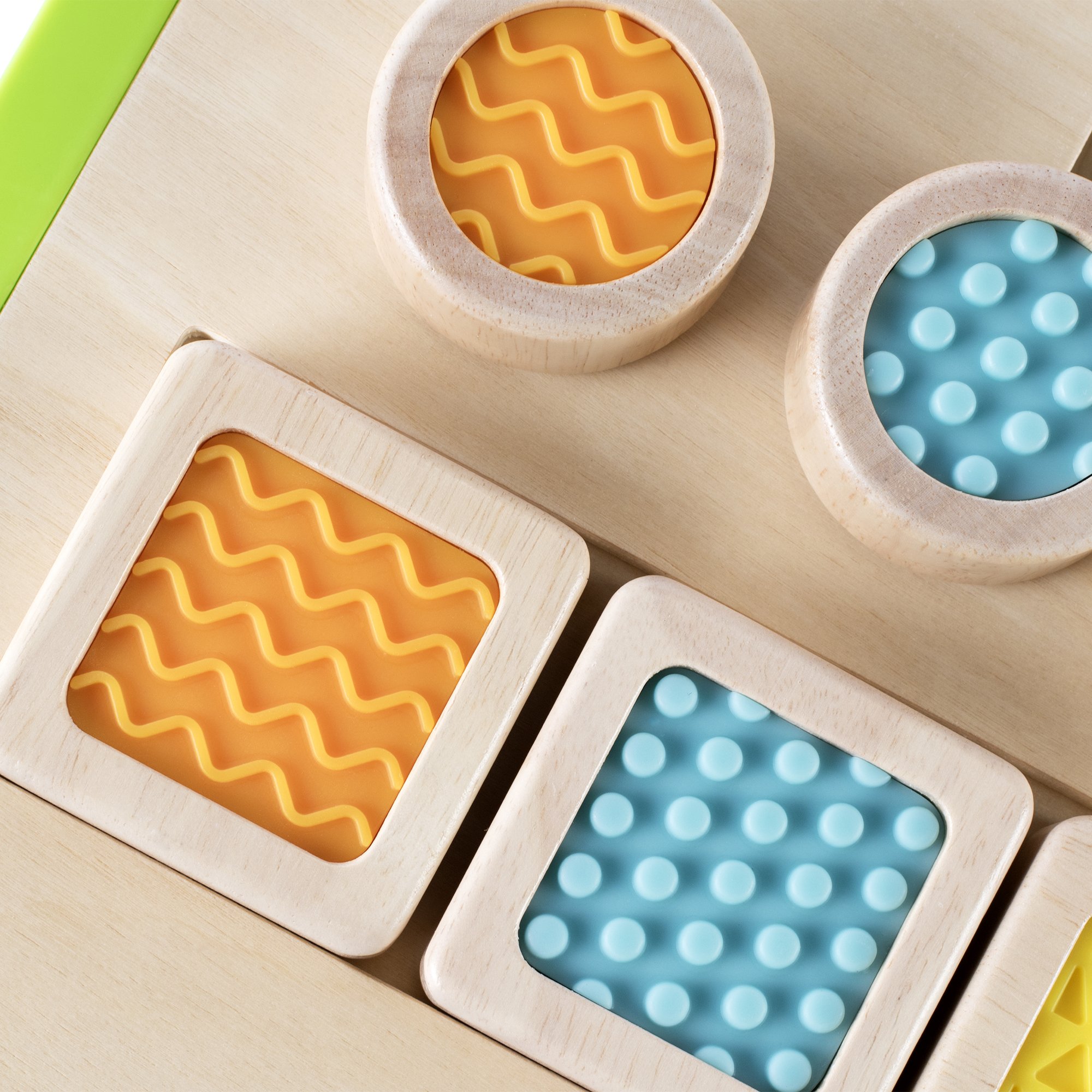 Guidecraft Colorful Tactile Matching Maze - Sensory Memory Game for Toddlers, Soft Touch Textures Children's Toy