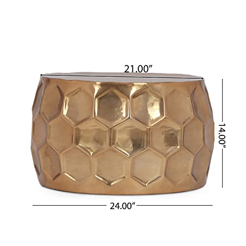 Christopher Knight Home Klein Coffee Table, Brass