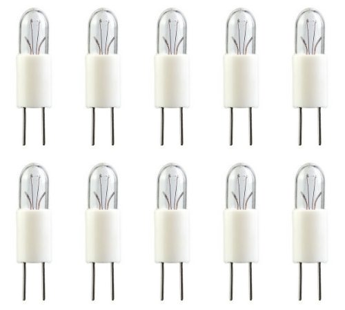 CEC Industries #7382 Bulbs, 14 V, 1.12 W, G4 Base, T-1.75 Shape (Box of 10)
