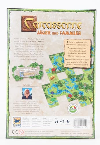 Hans im Glück, Carcassonne Hunter and Collector, Family Game, Board Game, 2-5 Players, from 8+ Years, 40+ Minutes, German