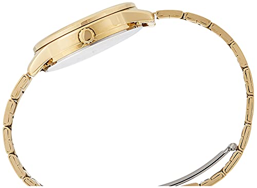 Casio #MTP-V002G-1B Men's Standard Analog Gold Tone Stainless Steel Date Watch