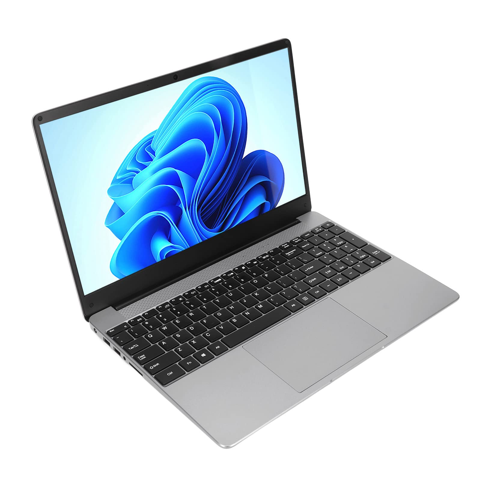 ASHATA Ultra Thin Laptop for Windows 10, Gaming Laptop PC with Backlight Keypad, 16 RAM, 1TB SSD Storage, i7 6th Gen CPU, 15.6 inch 2K FHD Display, 5000mAh Battery, Silver Gray (US)