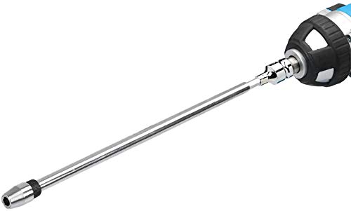 Bestgle 12 inch Length Quick Release Screwdriver Drill Bit Holder Extension Bar 1/4" Hex Shank Quick Change Extension Rod Socket for Screws Nuts Drill Hand-held Driver