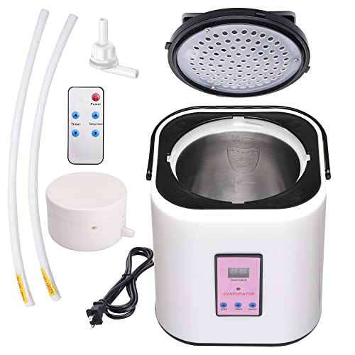 AW 2L Sauna Steamer Machine Stainless Steel Pot Steam Generator for Portable Sauna Tent with Remote Home Spa 110V