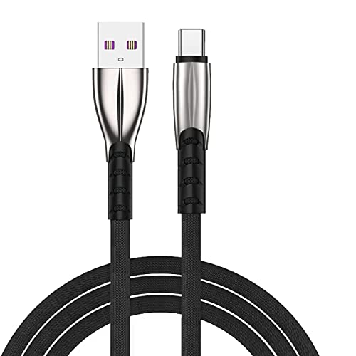 BGNTBUK Charging Cords for Android Type-c Fast Data Charging 5A Fast Alloy Data Lamp Alloy Super Cable 5A Charge Cable Wire USB Cable Male to Male Extension Cord Adaptor