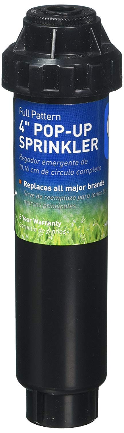 Orbit 54346 4" Pop-Up Spray Head Sprinkler with Full Pattern Nozzle