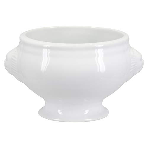 BIA Cordon Bleu Soup Lions Head Bowl, Set of 4, White (900178S4SIOC)