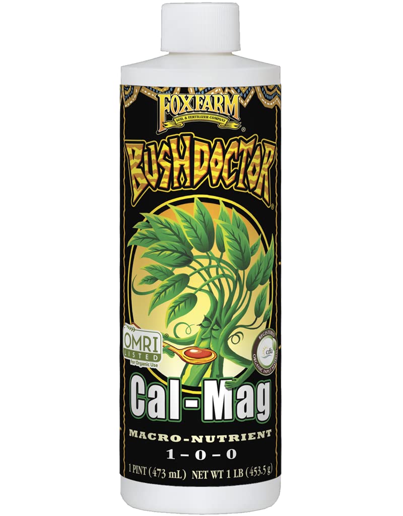 Bush Doctor Cal-Mag - 1 Pint (16 fl oz) + Twin Canaries Chart