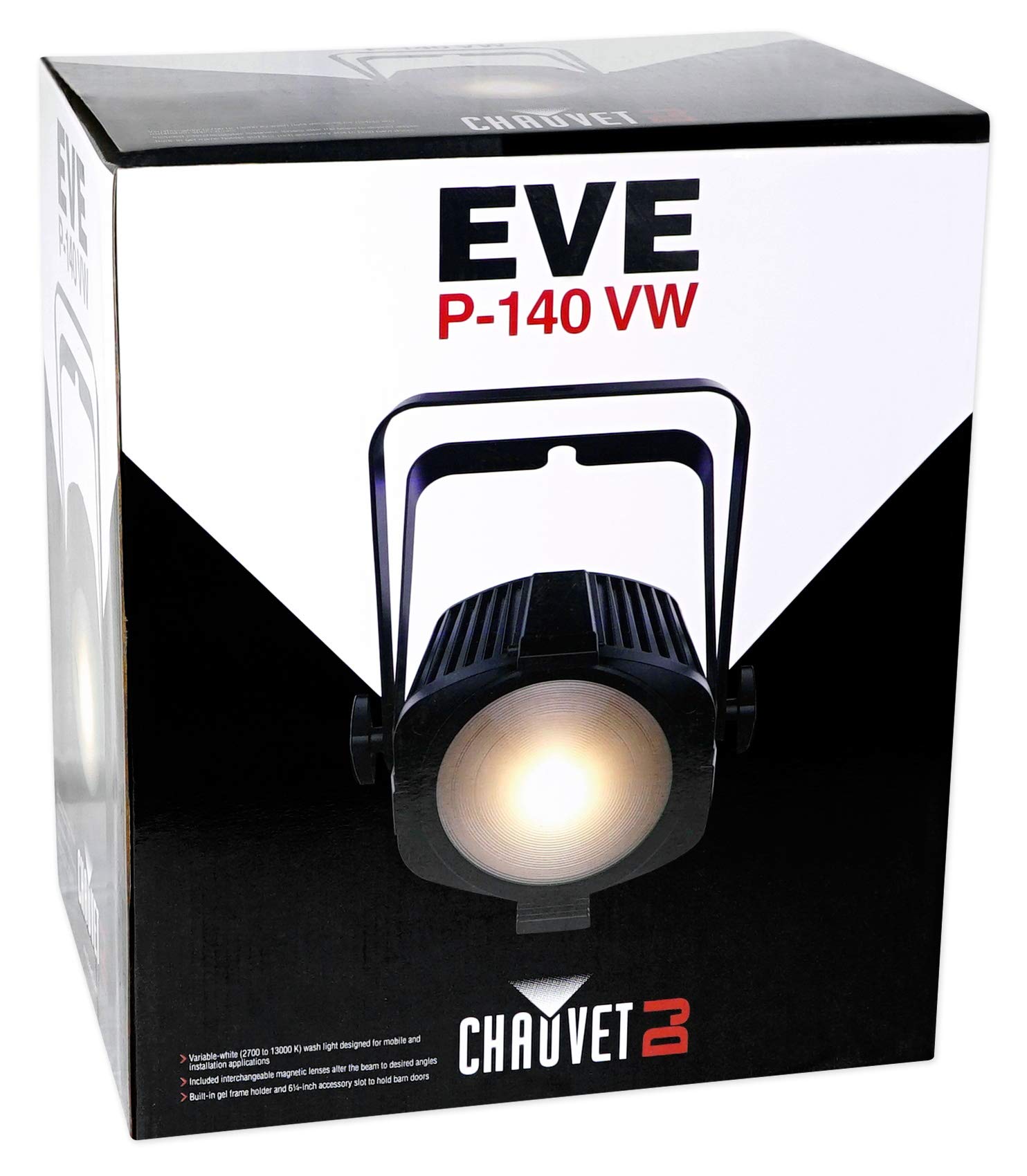 Chauvet DJ EVE P-140 VW Variable Cool/Warm White Church Stage Wash Light Fixture