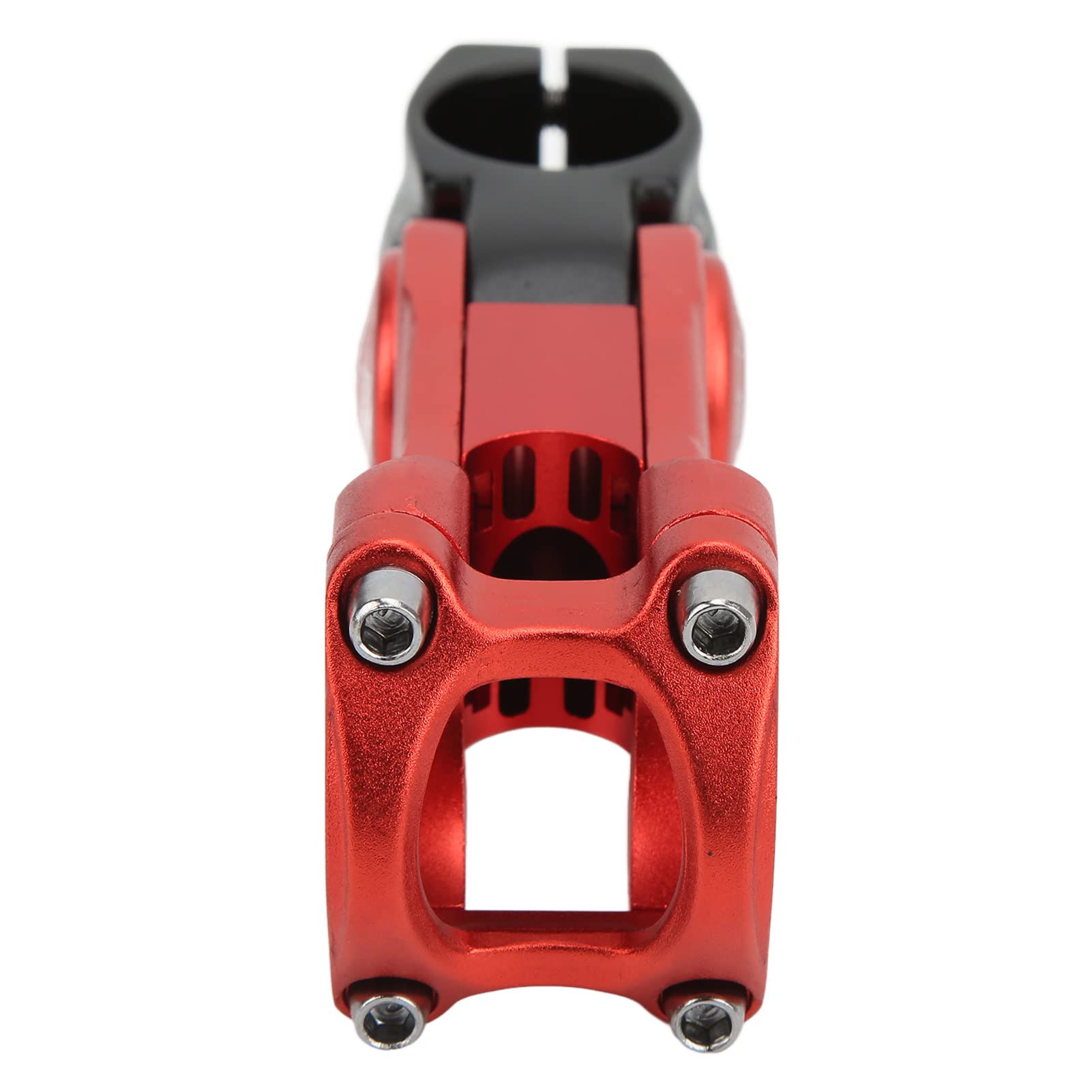 Bike Stem, Comfortable Riding Heavy Duty Reduce Pressure Adjustable Handlebar Extender Aluminum for Road Bike(31.8 * 110)