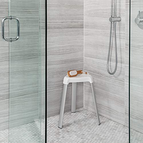 Better Living Products 70070 SMART Foot Shower Seat, White