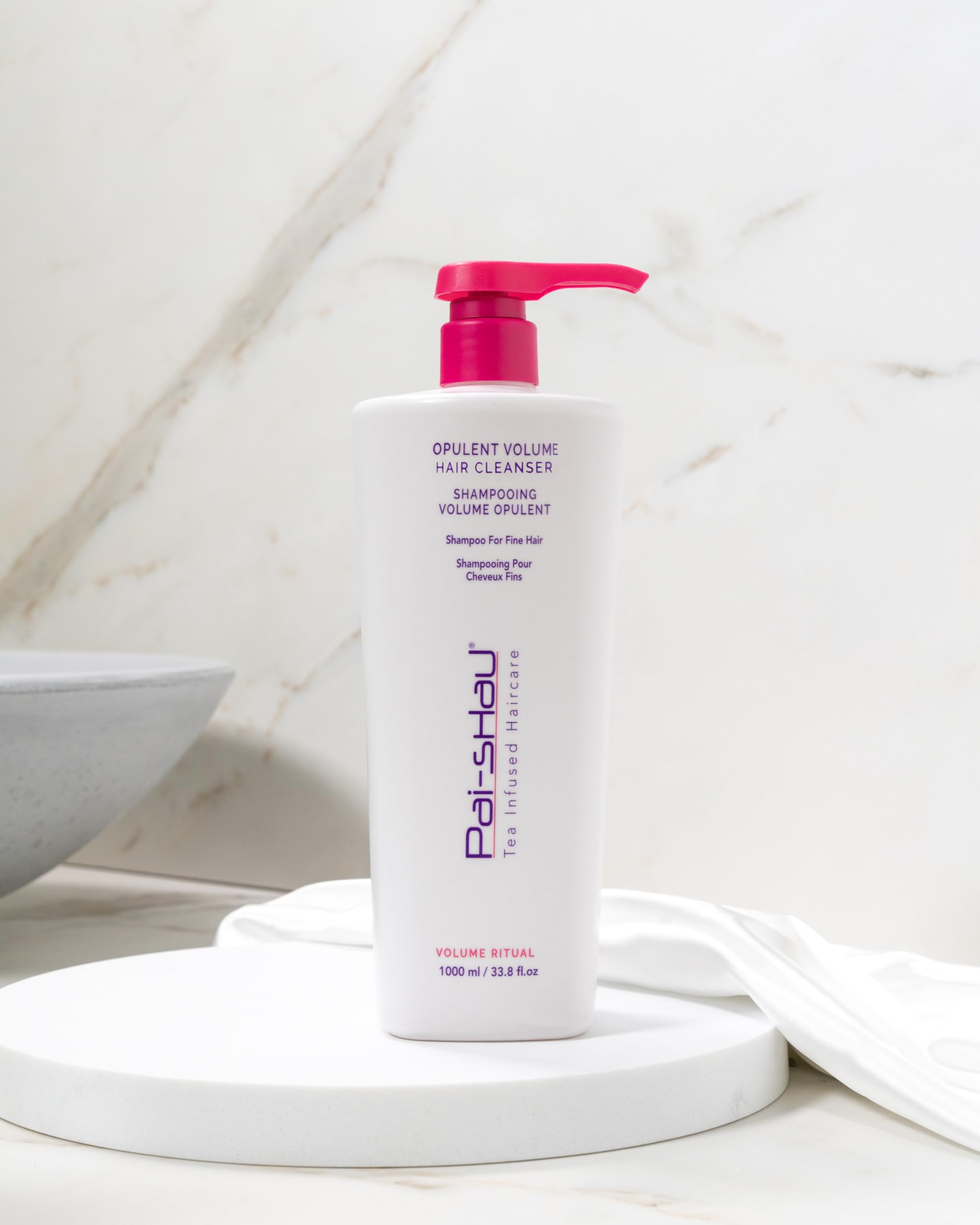 Pai-Shau Opulent Volume Hair Cleanser - Volumizing Shampoo for Fine Hair- Provides Improved Volume and Lasting Fullness - Shampoo for Women - 33.8 Fl Oz