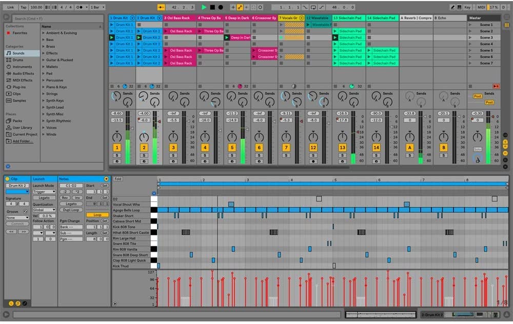 Arturia MiniLab MKII MIDI Keyboard Bundled with Arturia Minifuse 2 USB Audio Interface, 2 USB Cables & Polishing Cloth- MIDI Interface Music Recording Equipment, Software Included (BLACK MIDI)