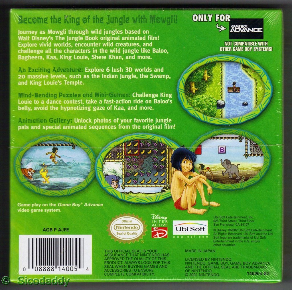 Disney's Jungle Book - Game Boy Advance