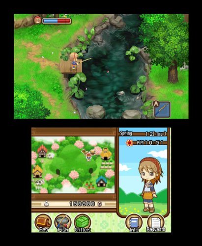 Harvest Moon: Tale of Two Towns - Nintendo 3DS (Renewed)