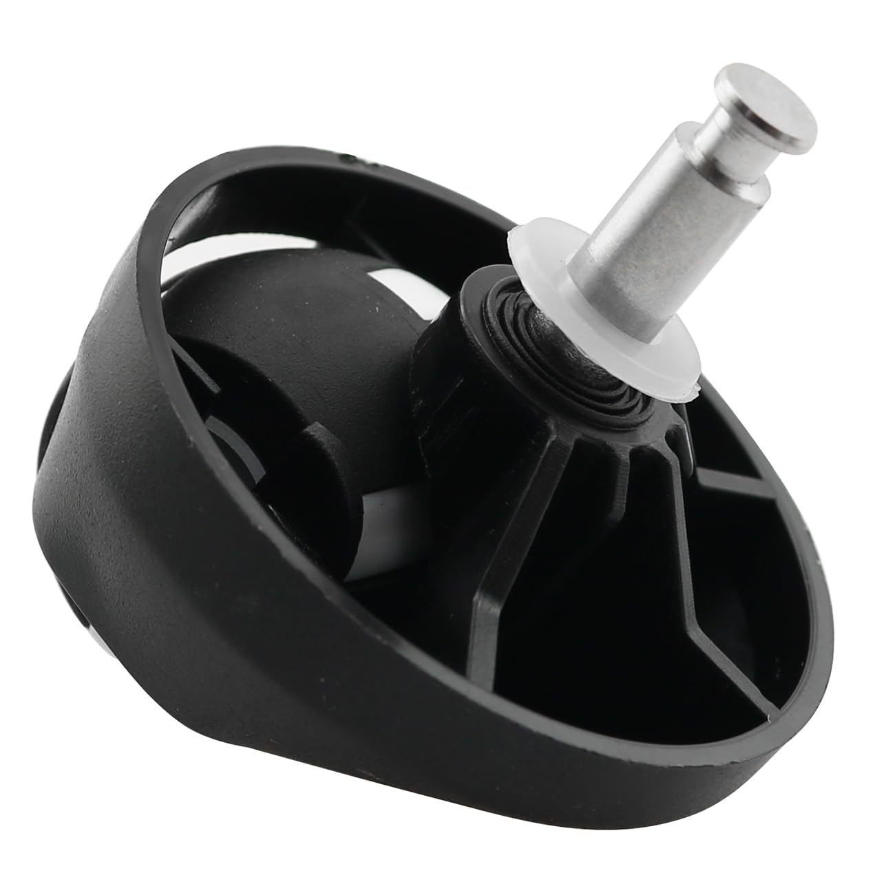 LQ Industrial Vacuum Cleaner Sweeper Universal Wheel Accessory Installation Parts Fit for Eufy RoboVac 11s/30, Black