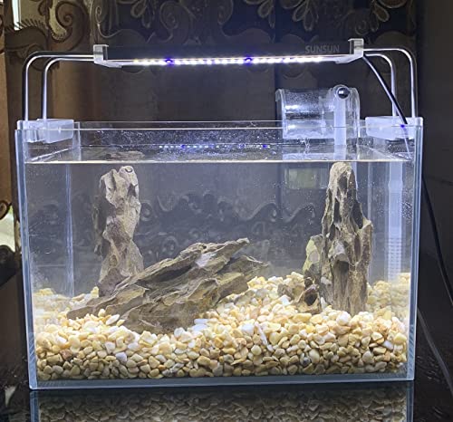 AWXZOM 4.4lb+ Natural Dragon Rock Carefully Selected Mixed Sizes, Decorative Aquarium Rocks, Aquarium Stones for Fish Tank