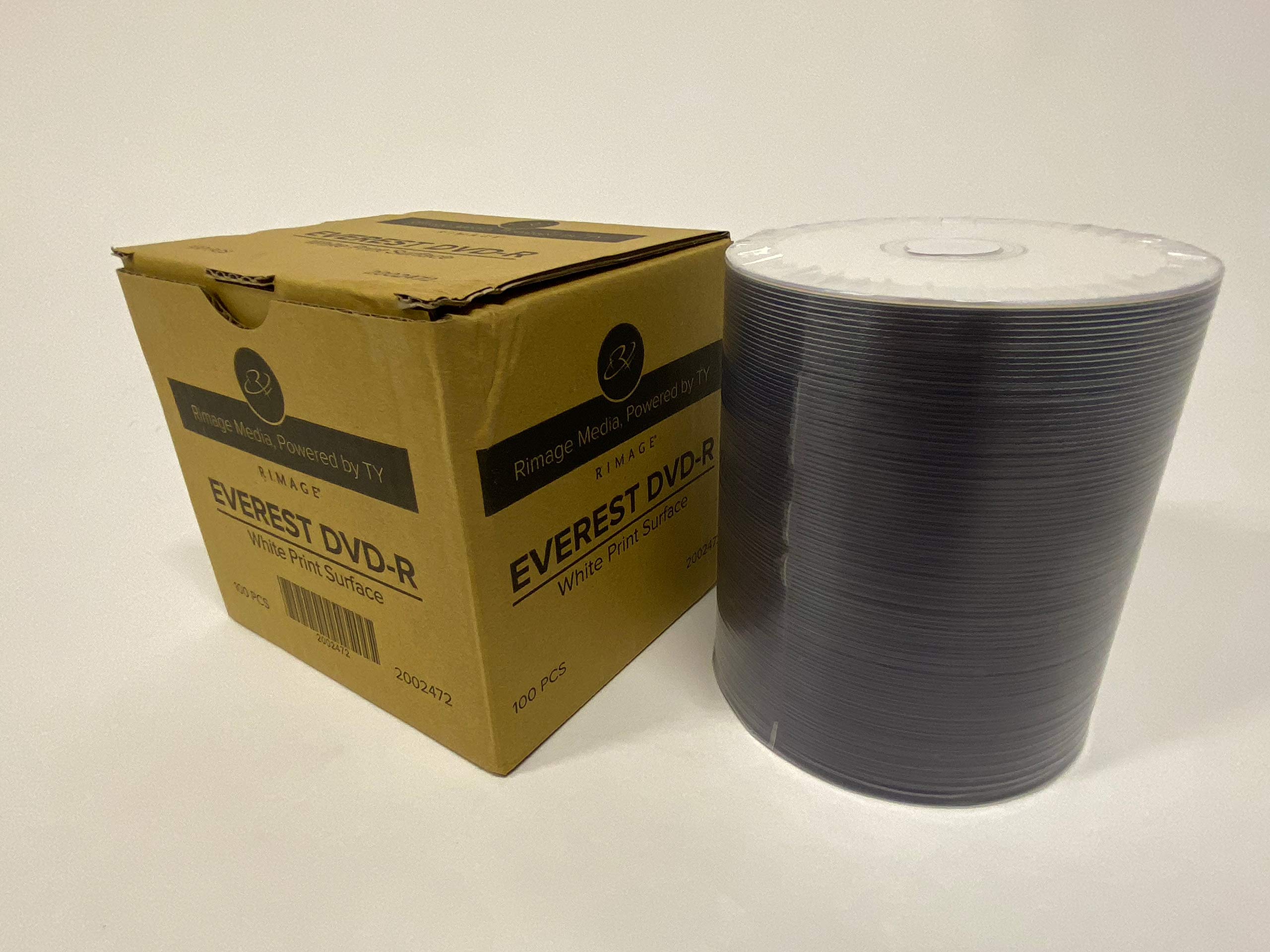 Rimage Everest 600/400 DVD-R Media Kit - 1,000 Rimage Professional Classic DVD-Rs (White Top), 2 CMY Ribbons, 2 Retransfer Rolls
