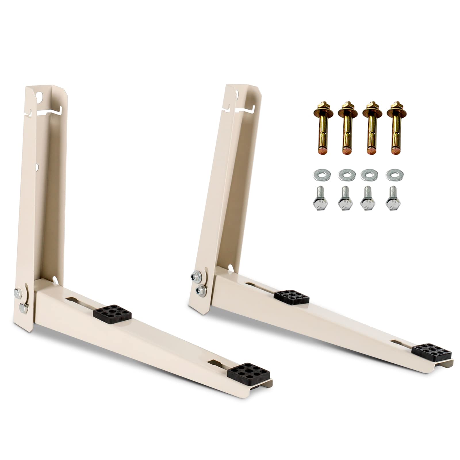 LILIJIA Mini Split Wall Mounting Bracket for 9000-36000 BTU Ductless AC/Heating System, Heavy Duty Condenser Mounting Brackets