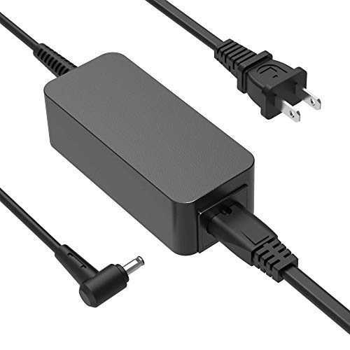 Charger for Asus Chromebook C202S C202SA C202 C202SA-YS02 C202SA-YS01 (Not Fit for 40W C202SA-YS04) Laptop, (UL Certified Safety), Round Connector, 33W