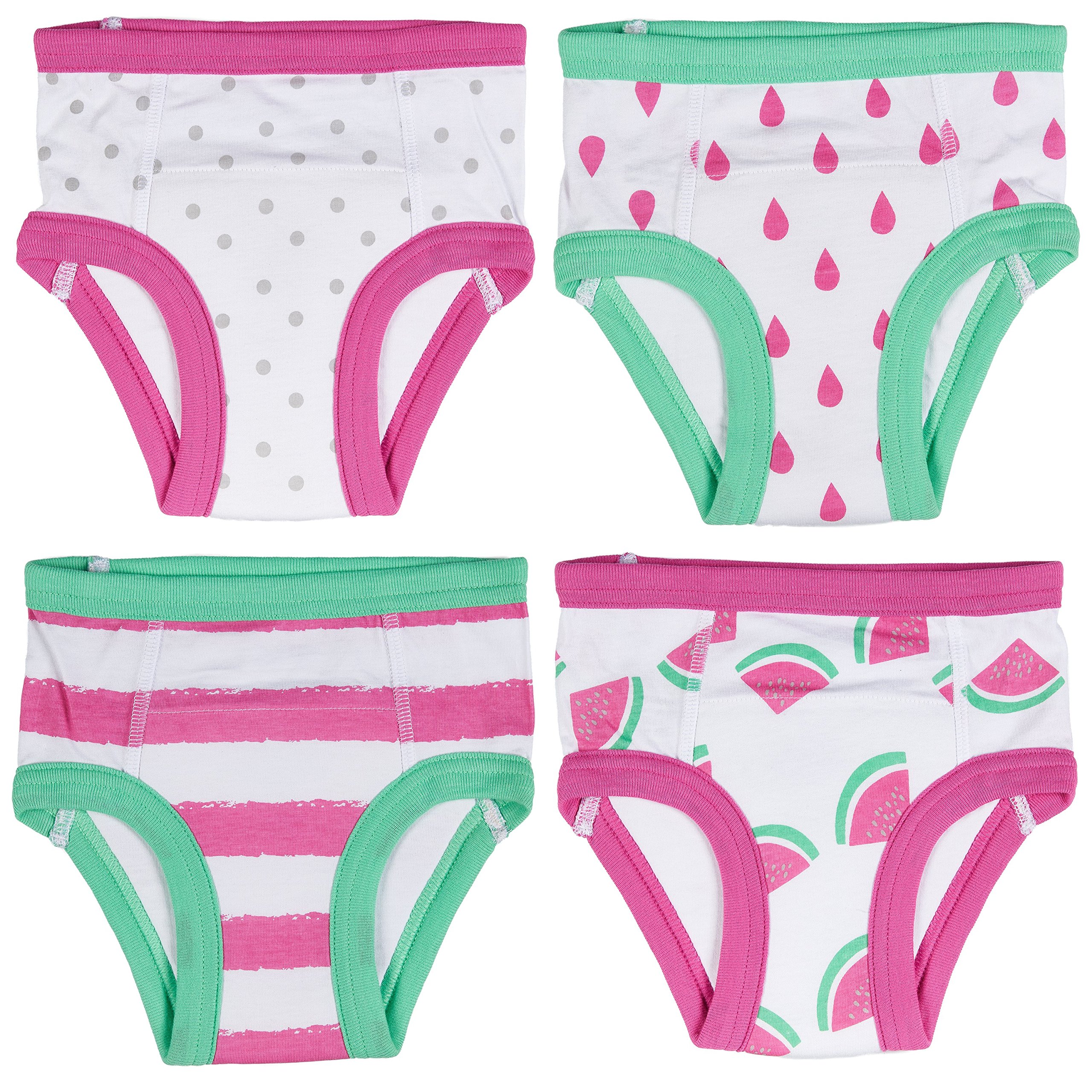 Trimfit Baby and Toddler Cotton Training Pants (Pack of 4 Kid Underwear)